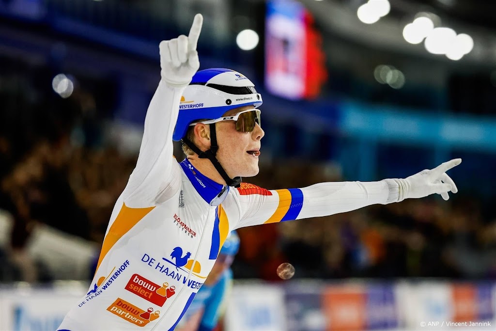 Schaatser Haasjes wint nationale titel op marathon