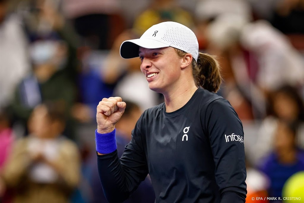 Tennisster Swiatek in WTA Finals opnieuw te sterk voor Gauff