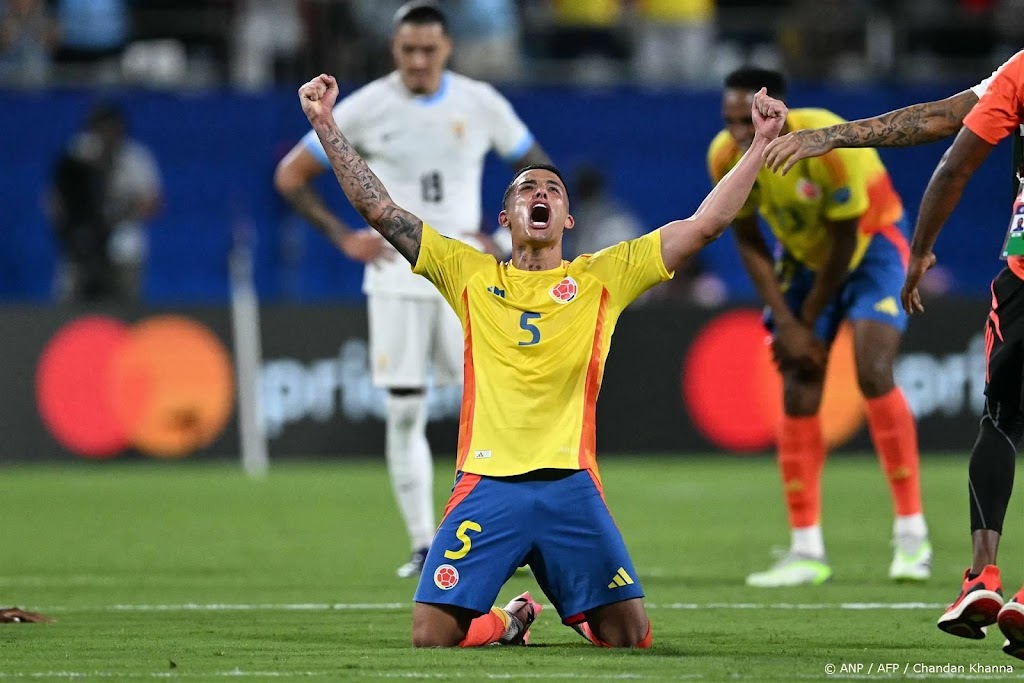 Tiental Colombia ten koste van Uruguay naar finale Copa América