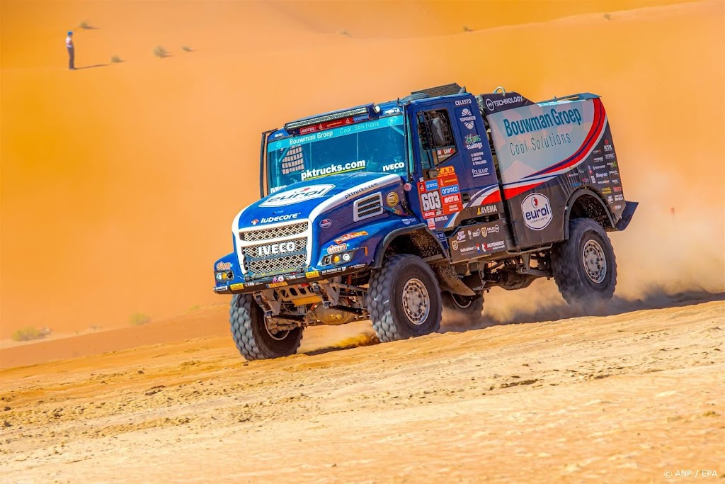 Eerste etappezege Van den Brink bij trucks in Dakar rally