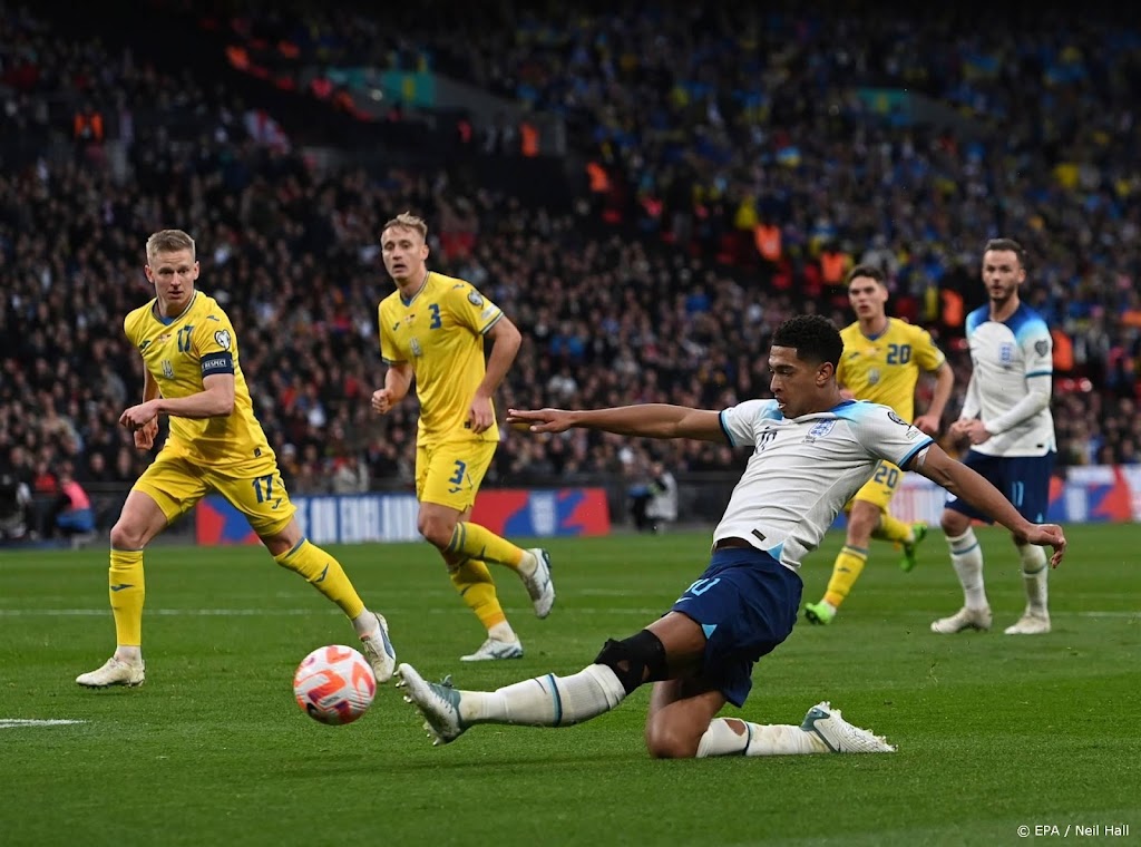 Engeland wint op Wembley ook van Oekraïne