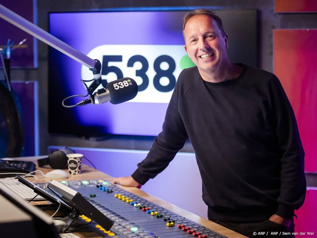 Edwin Evers maakt na ruim vijf jaar rentree op Radio 538 met eigen show