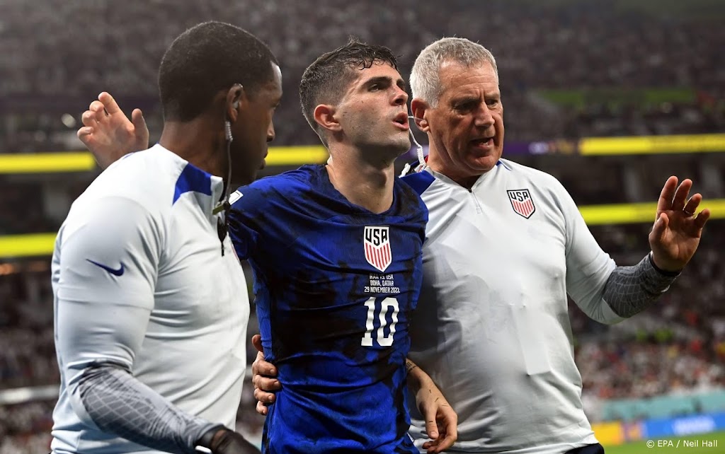 Amerikaan Pulisic vanuit het ziekenhuis: ben klaar voor zaterdag