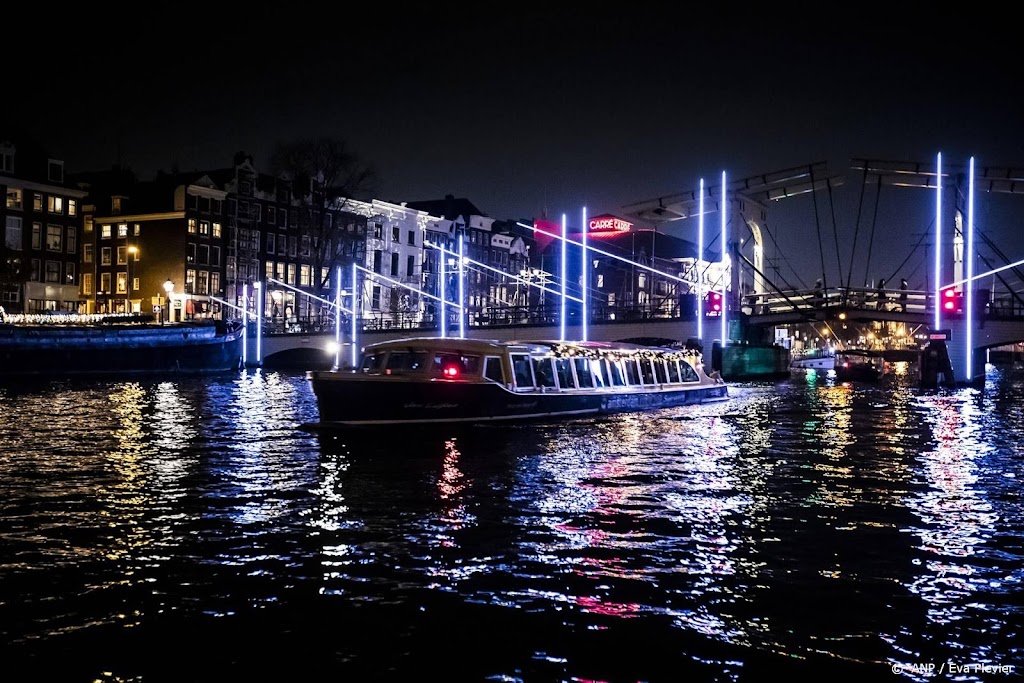 Twaalfde editie Amsterdam Light Festival van vandaag te zien