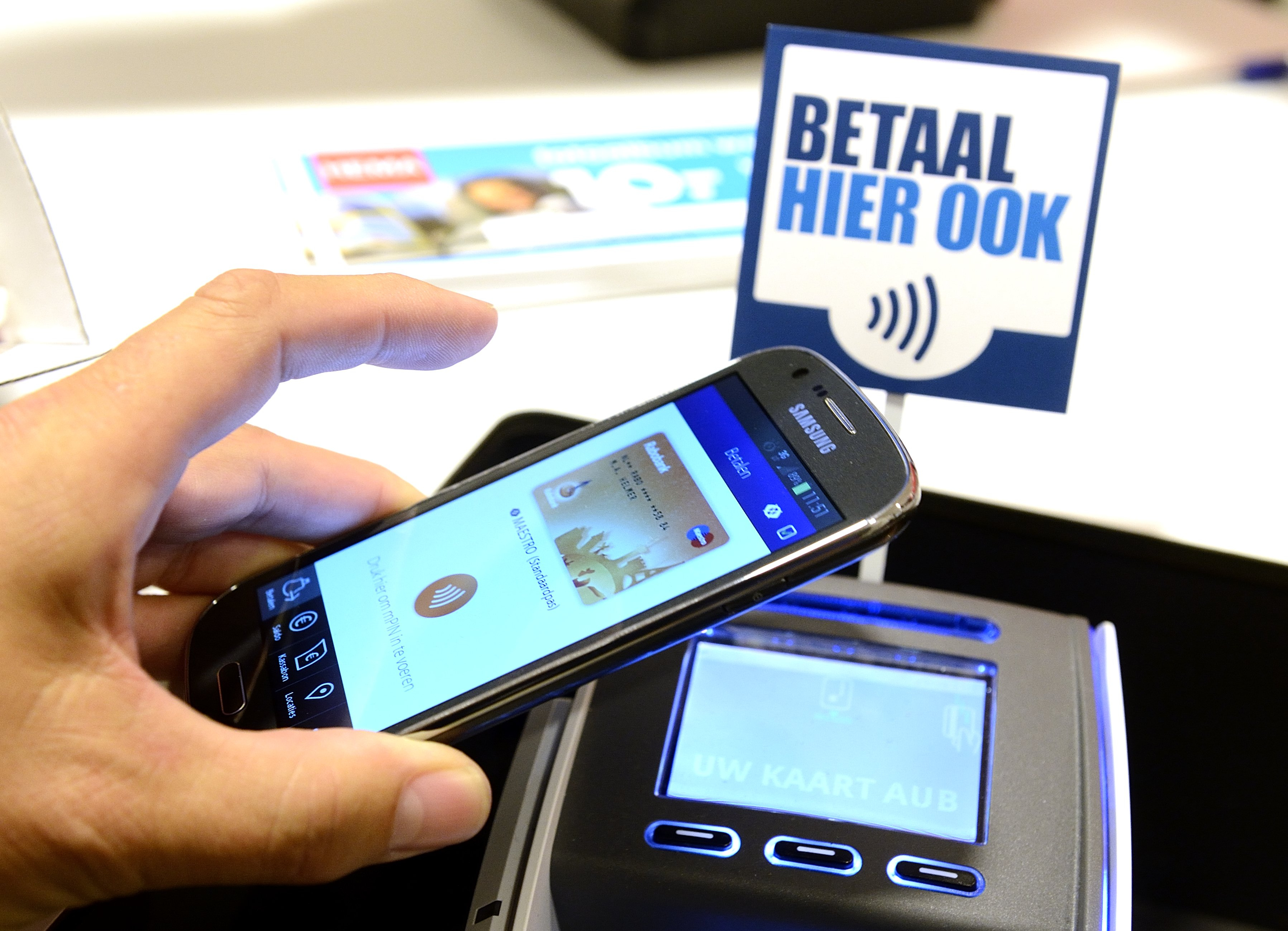 Betalen met je mobieltje
