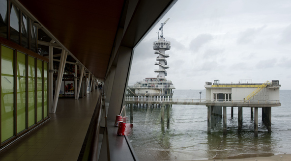 Brandweer klaar met inspectie pier