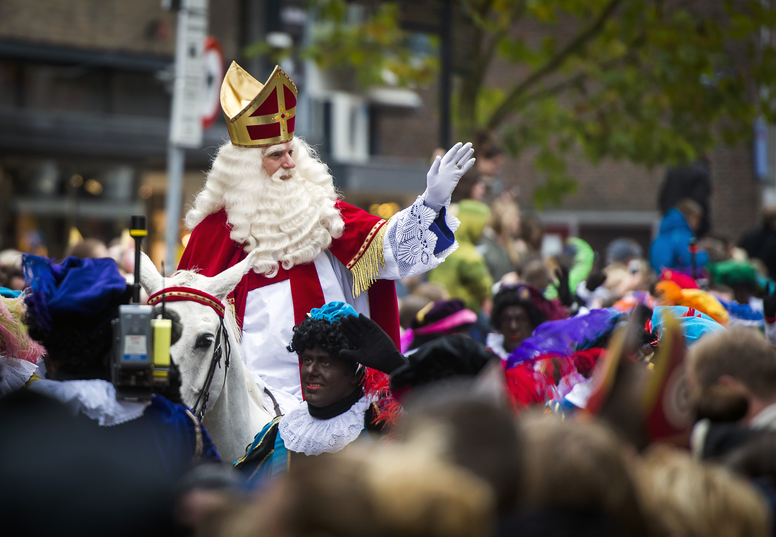 50.000 mensen bij intocht Sinterklaas