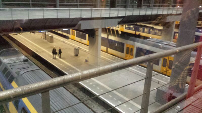 Tot maart minder treinen Den Haag-Utrecht