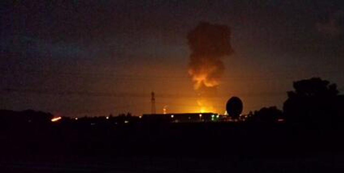 Grote explosie bij Shell Moerdijk