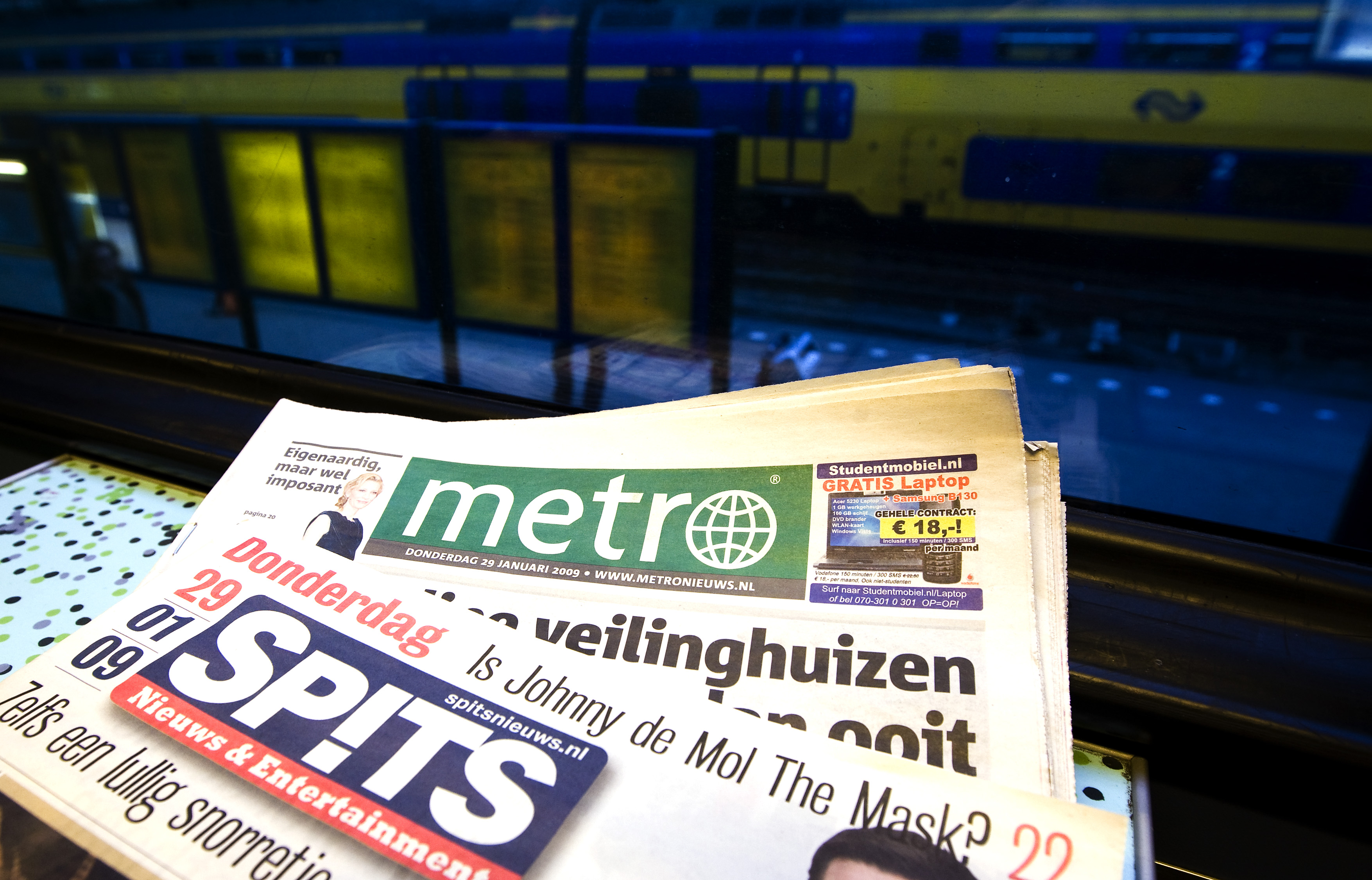 Gratis dagblad Sp!ts verdwijnt | RTL Nieuws | RTL.nl