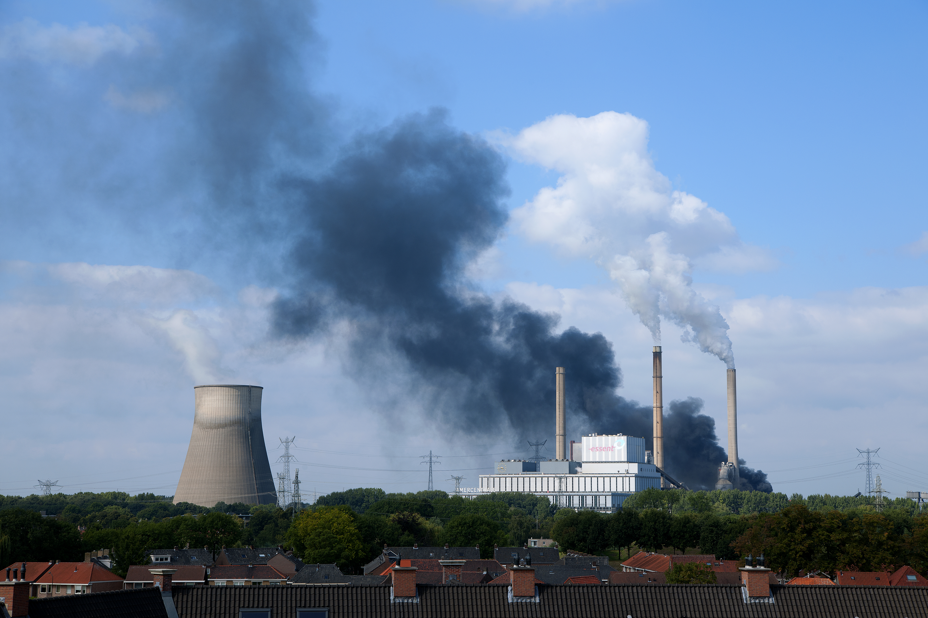 Brand Amercentrale door broei in brandstof