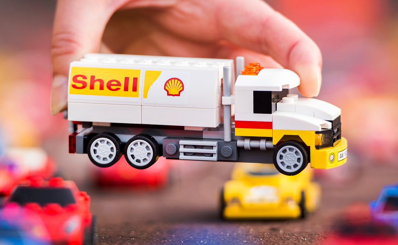 Lego: geen Shell-benzinestations meer