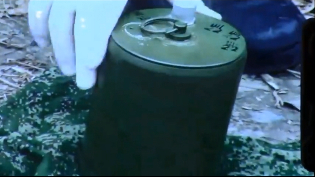 Oekraïne toont explosieven verijdelde aanslag