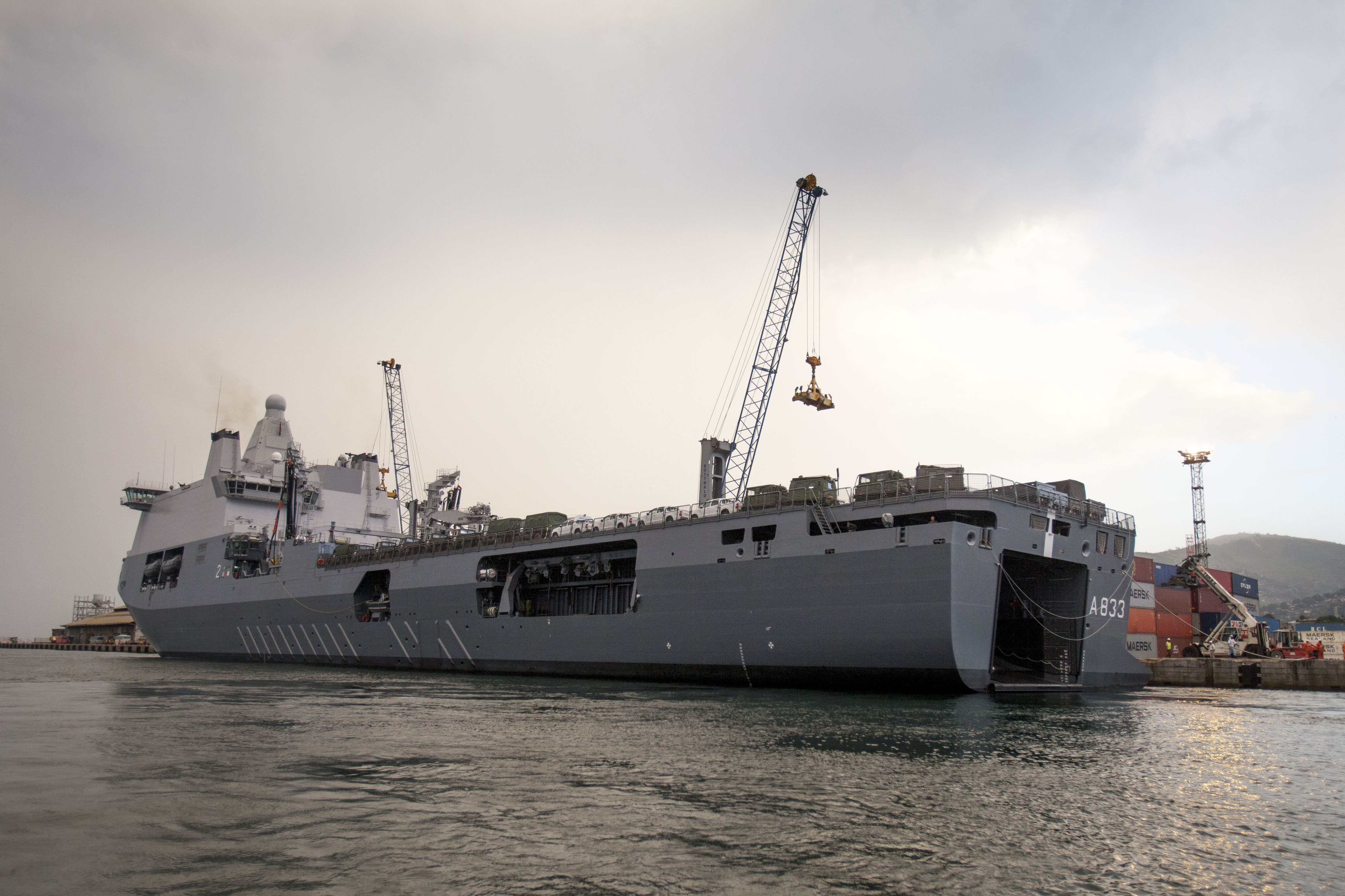 Karel Doorman klaar voor laatste stop