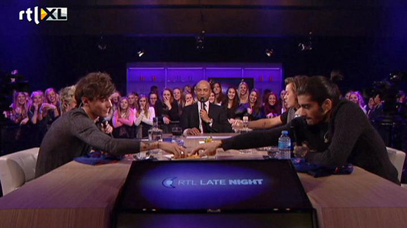 One Direction in RTL Late Night