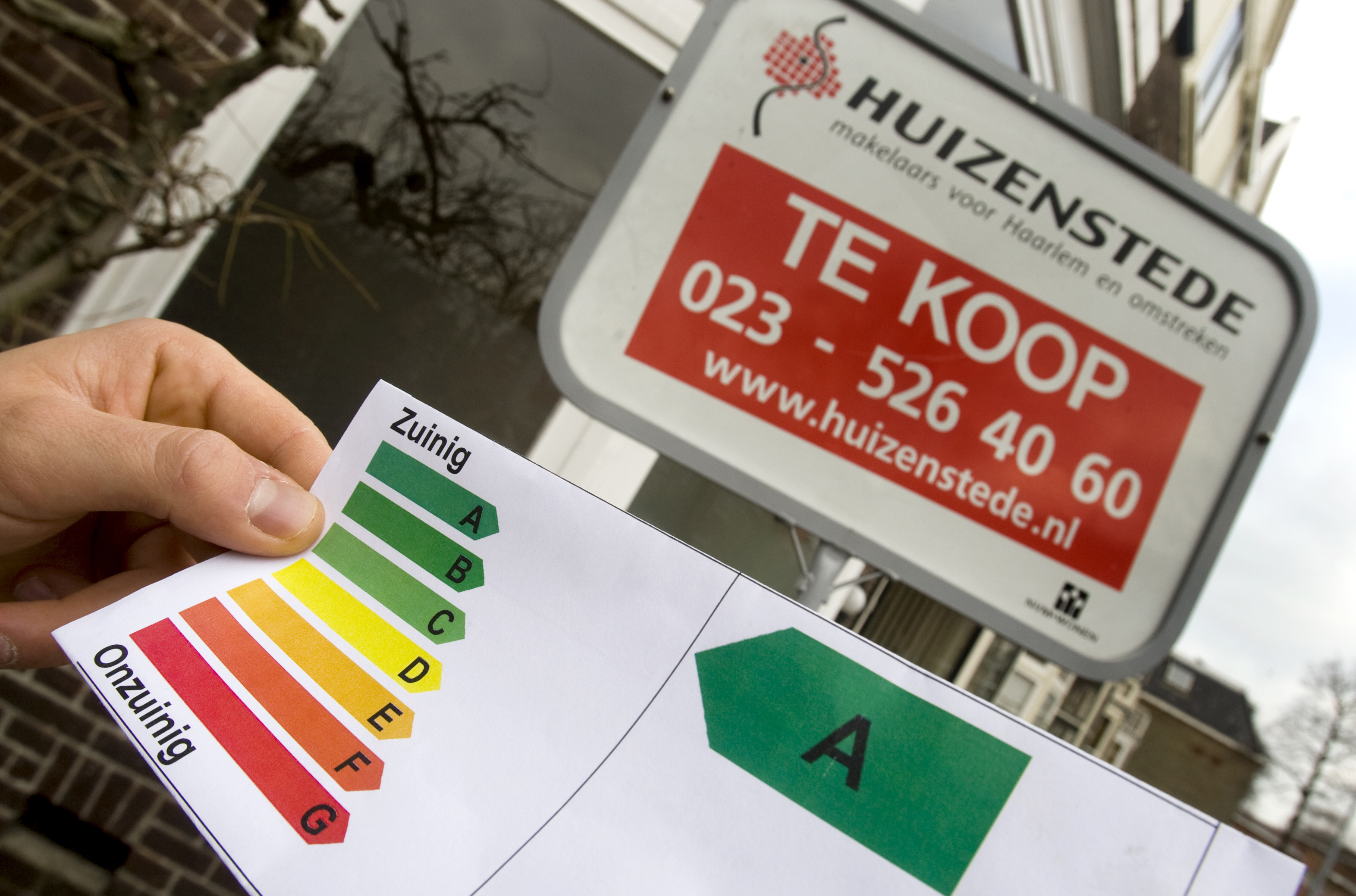 'Gemiddelde koopwoning heeft pas in 2055 energielabel A'