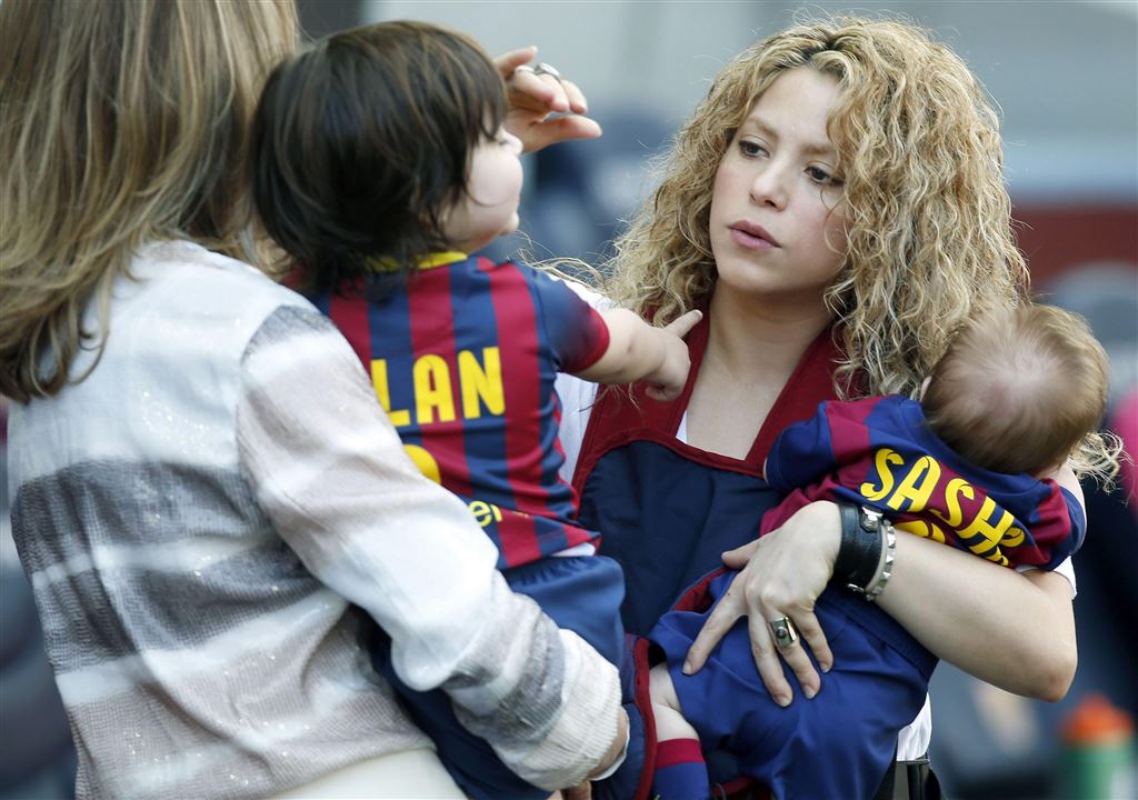 Shakira weer helemaal in shape