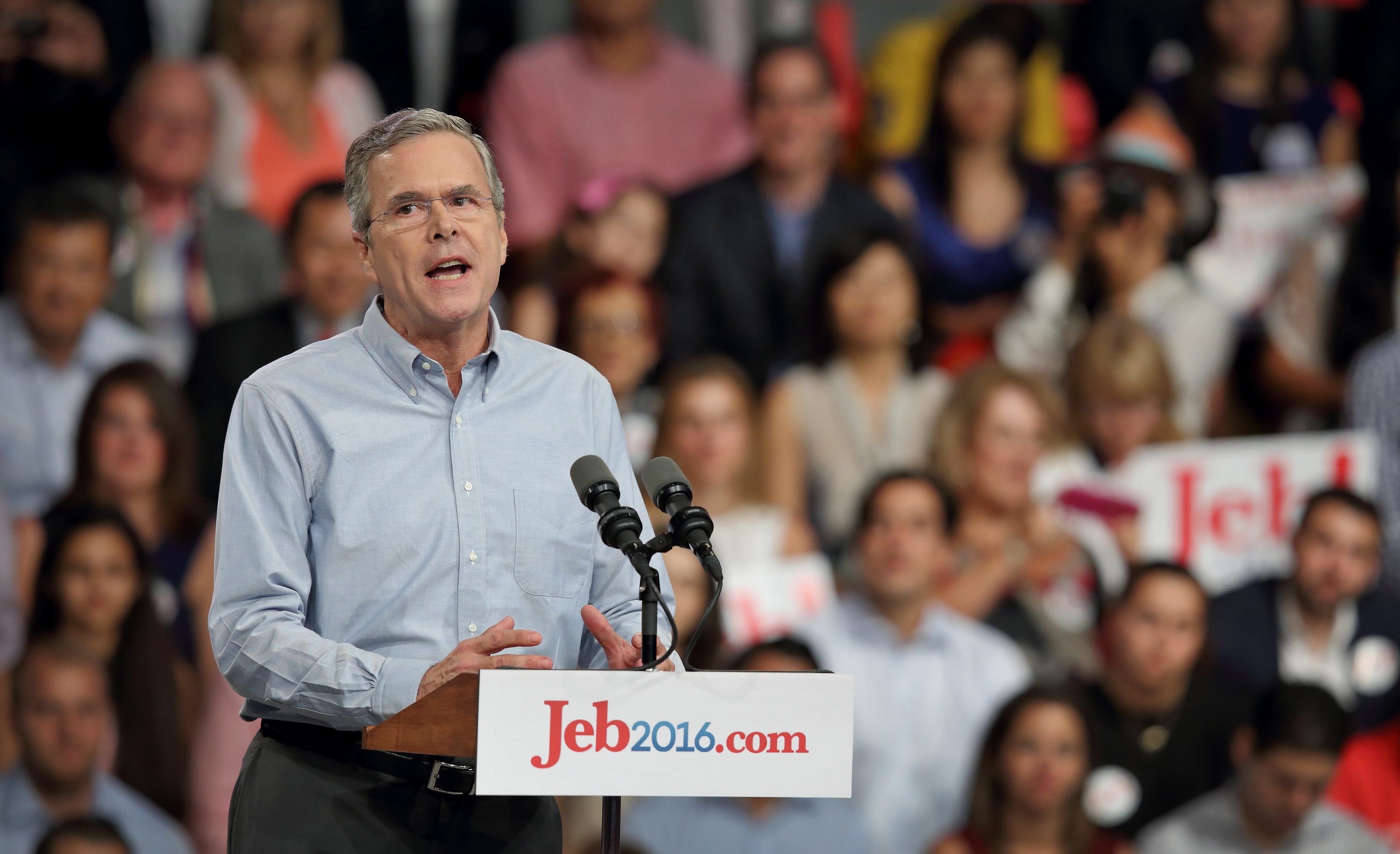 Jeb Bush nu al één van de favorieten