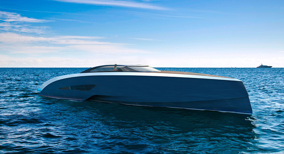 Ook op het water racen in een Bugatti