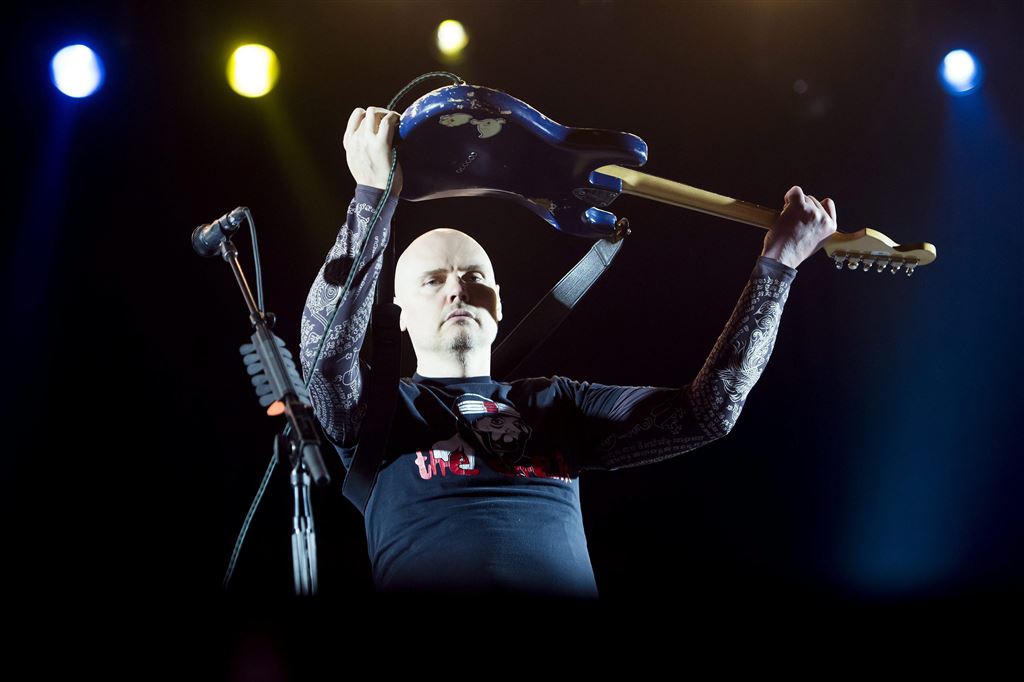 Frontman Smashing Pumpkins vader geworden