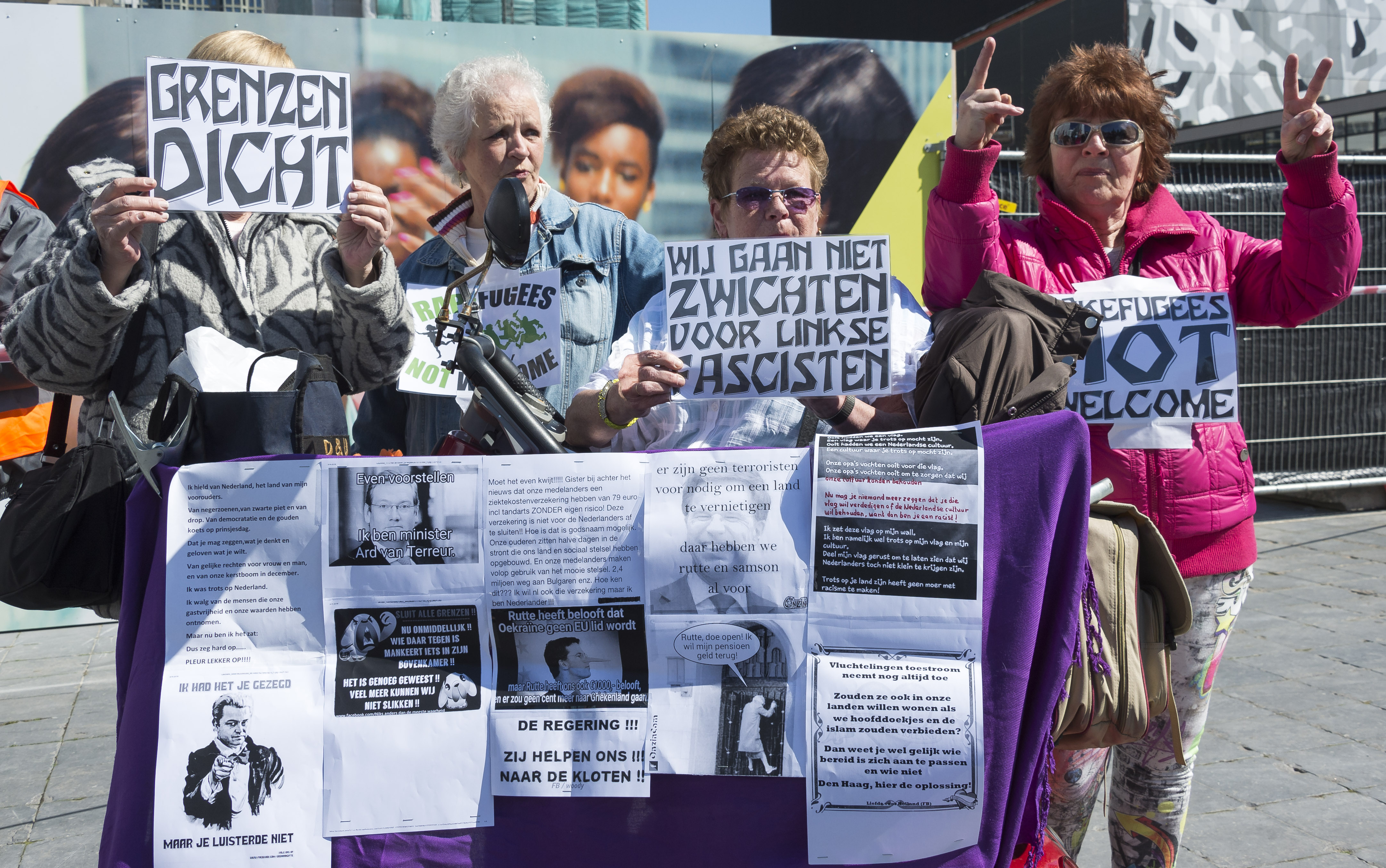 54 arrestaties tijdens Pegida-demonstratie