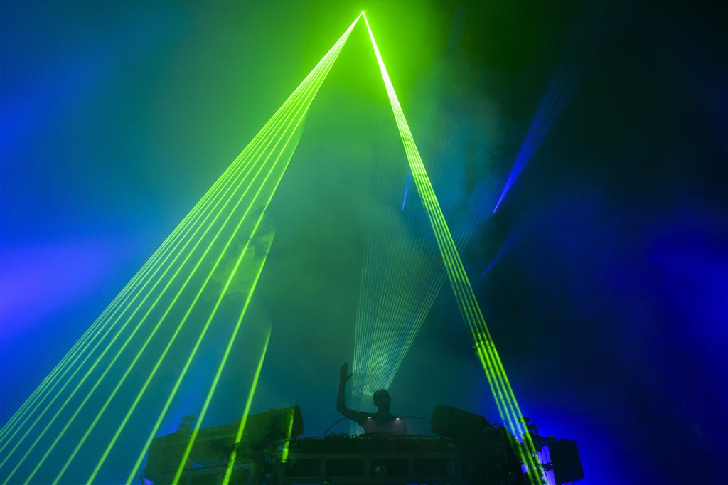 'Festivalganger loopt weg om harde muziek'