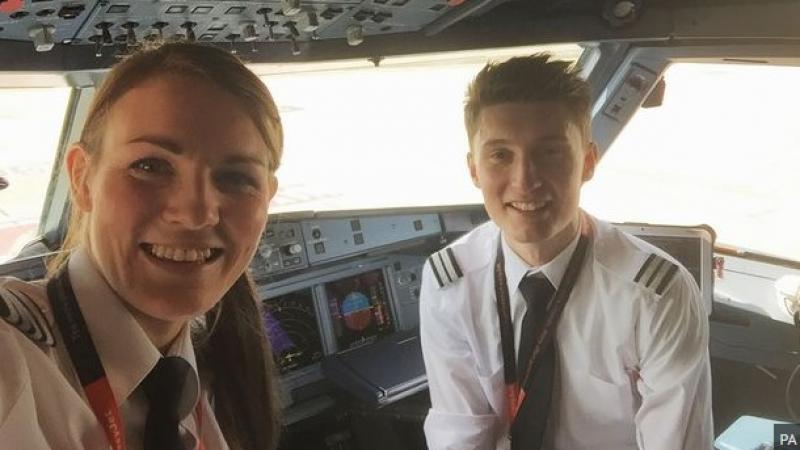 Kate (26) en Luke (19) 'jongste pilotenduo ooit'