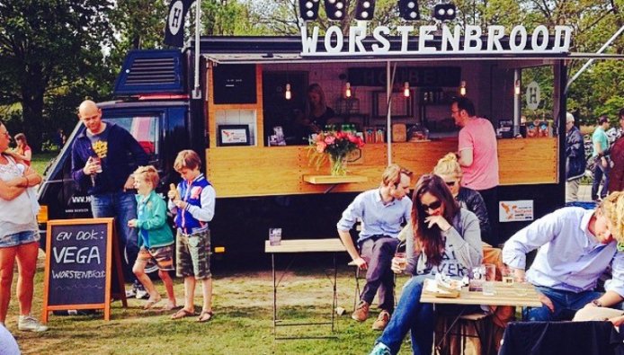 Kant-en-klare truck of kale bus