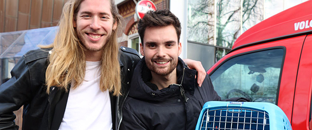 Domien Verschuuren en Frank van der Lende in Glazen Huis | RTL ...