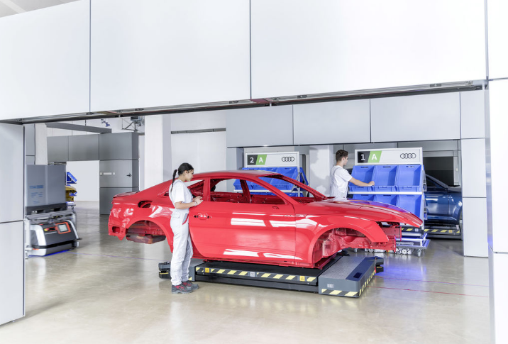 Steeds meer varianten auto's: bij Audi verdwijnt lopende band