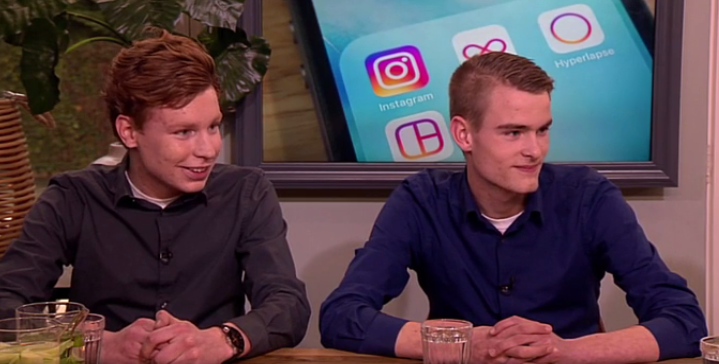 Twee ondernemers van 16 verdienen 'best aardig' met Instagram