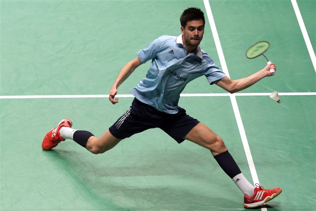 Fransman uitgeschakeld bij EK badminton