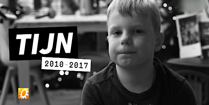 'Tijn heeft in zijn korte leven voor ons allemaal iets betekend'
