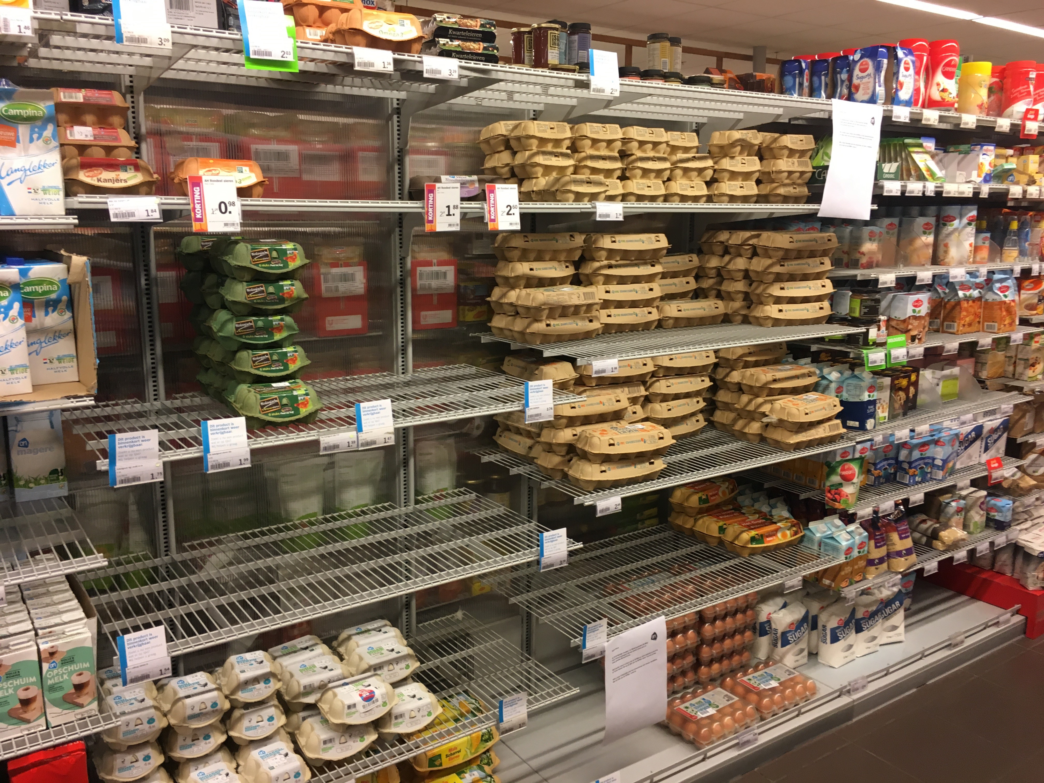 Albert Heijn haalt 25 eiersoorten uit de schappen