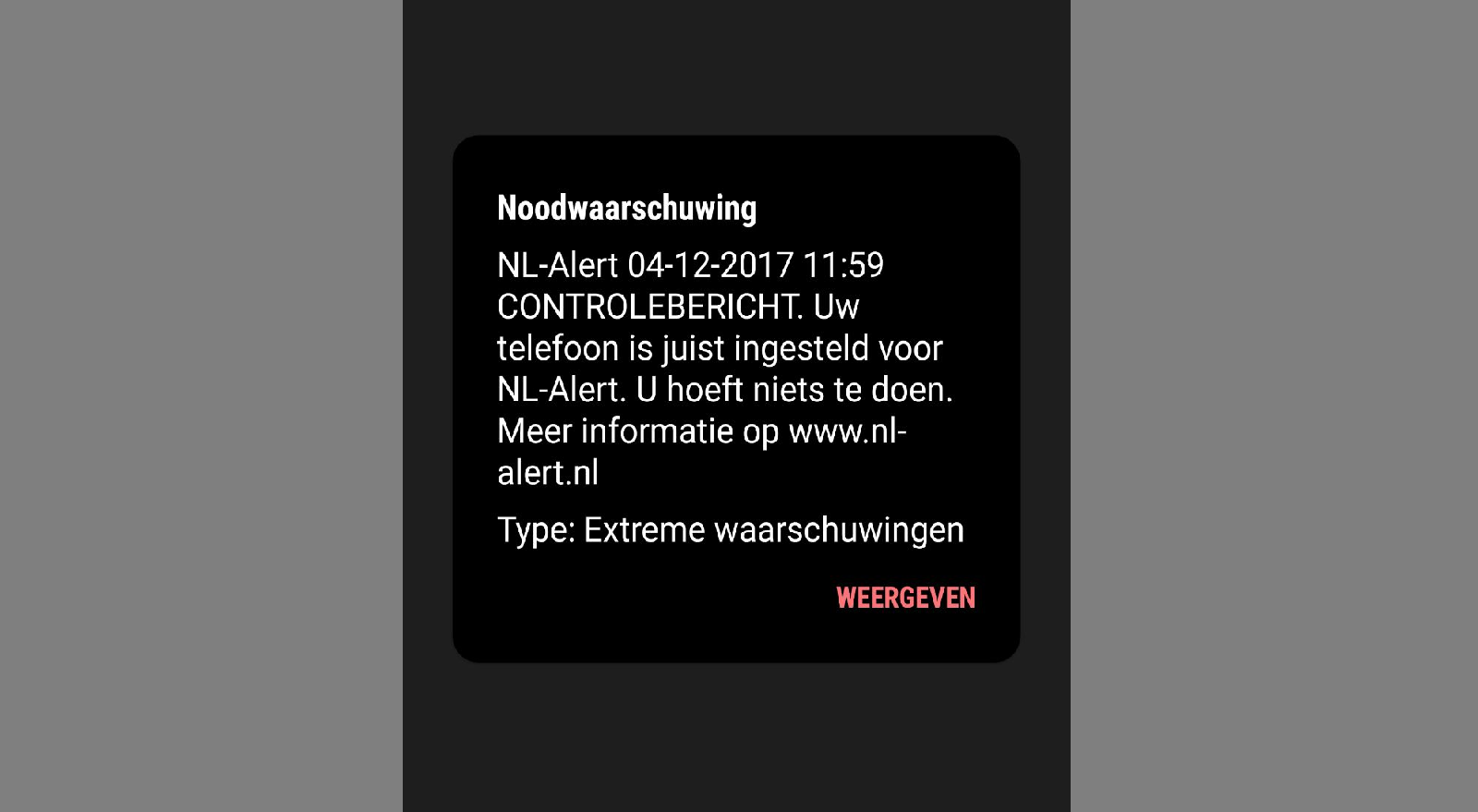 Test NL-Alert: is jouw telefoon al ingesteld?
