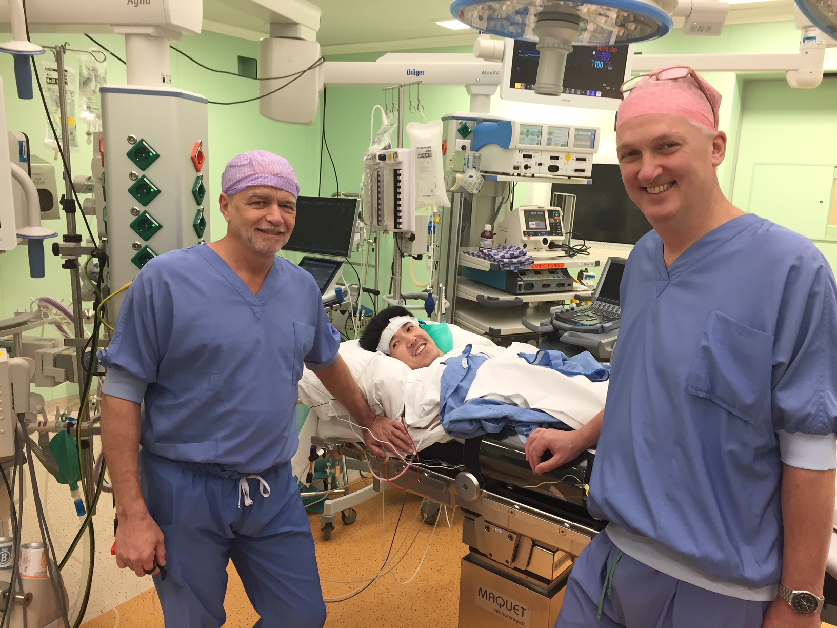 Hartpatiënt introduceert revolutionaire operatie in Nederland