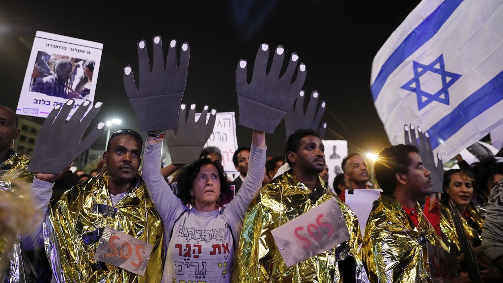 'Anne Frank-beweging' in Israël protesteert tegen uitzetten Afrikanen