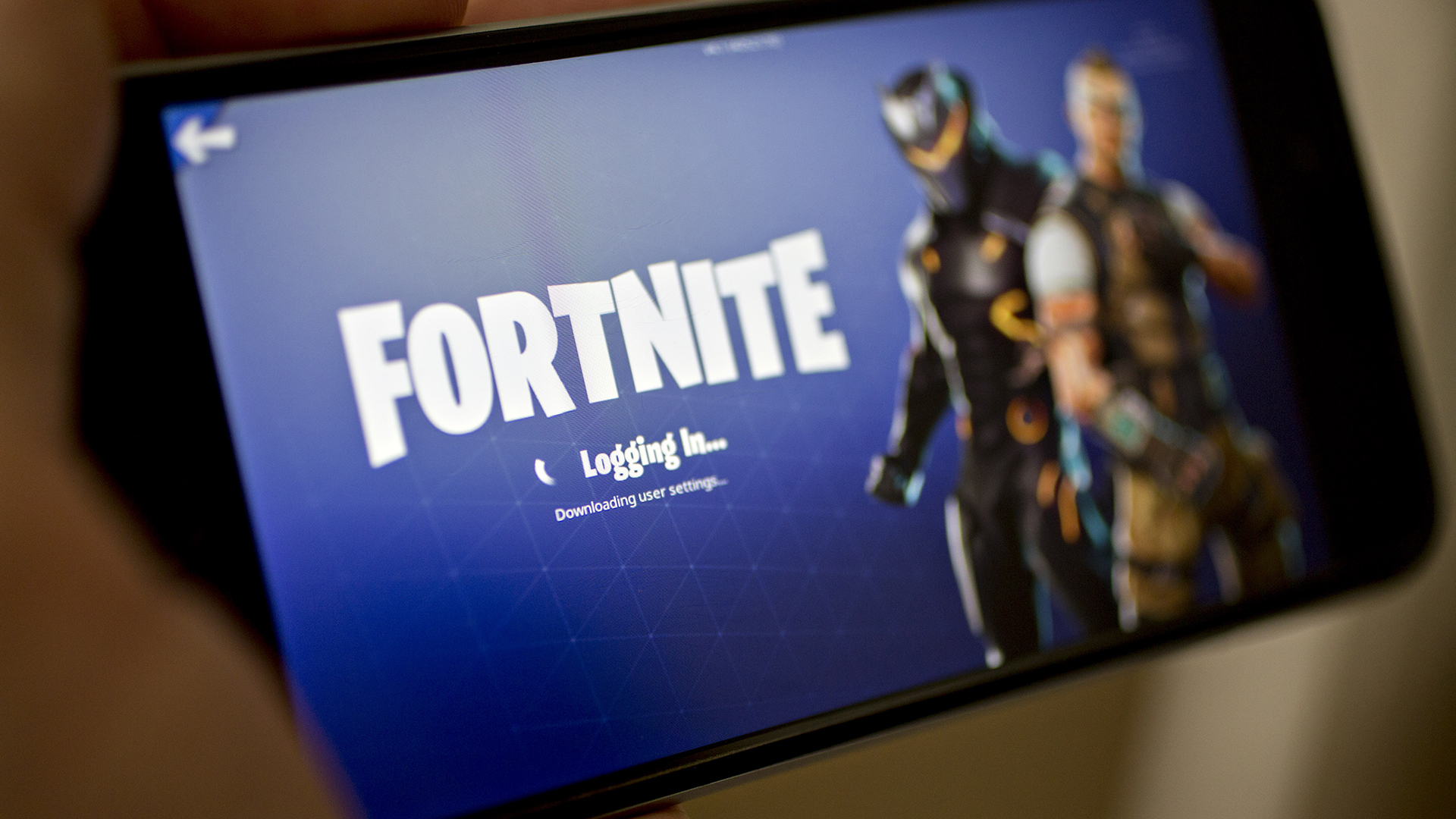 Lek in beveiliging site van game Fortnite