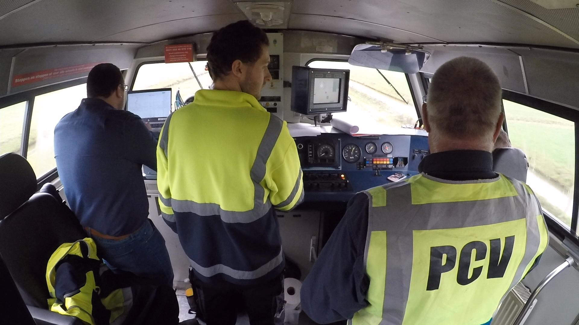 Prorail test zelfrijdende trein om spoor nog voller te krijgen