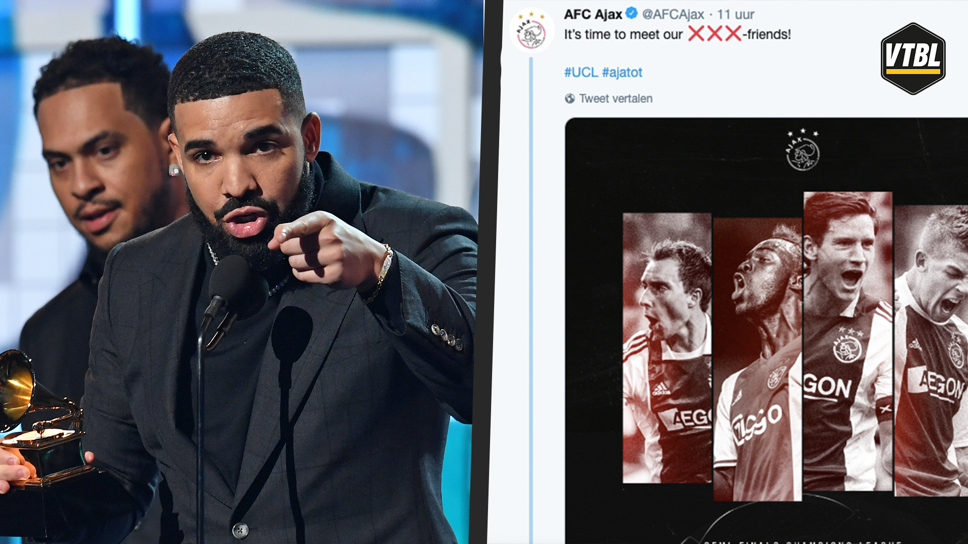 De strijd is begonnen: Spurs verzoekt Ajax om Drake te ontmoeten