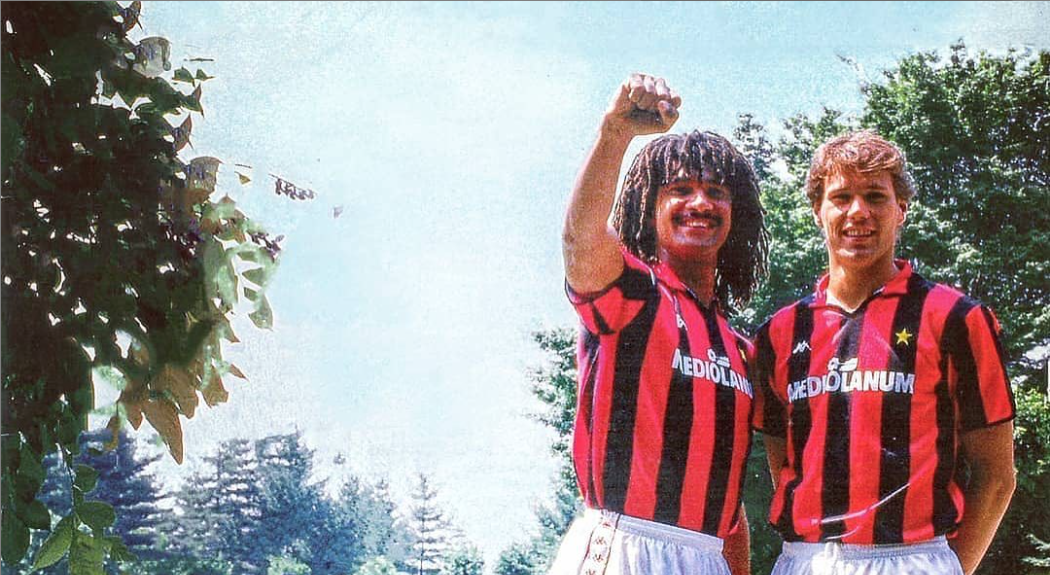 Ruud Gullit deelt throwback-foto met Marco van Basten