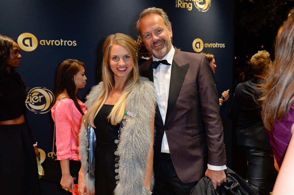 Bert Kuizenga trots als een pauw op dochter Roosje