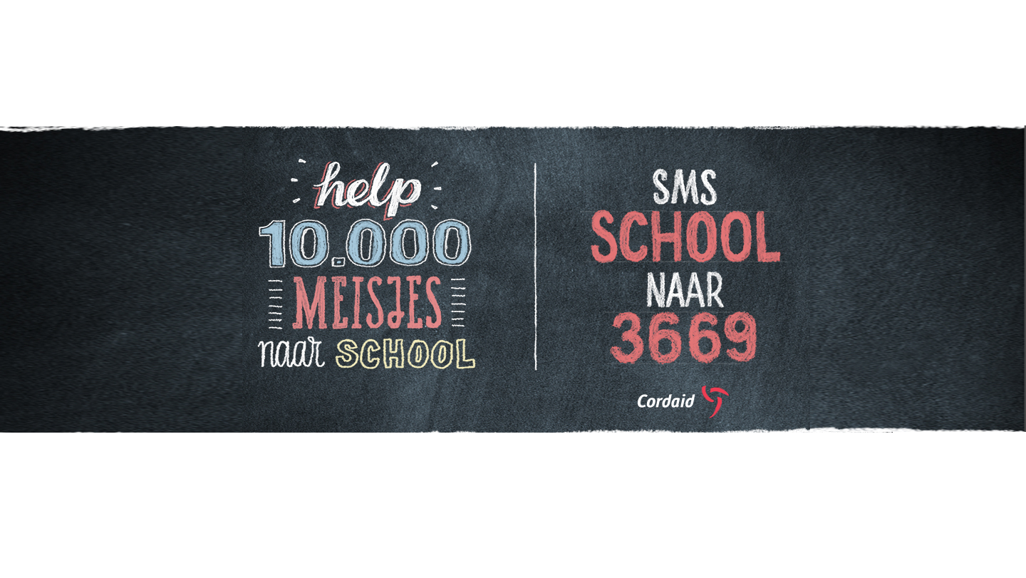 Help 10.000 meisjes naar school!