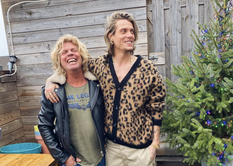 Tony Junior viert verjaardag van Toni Senior