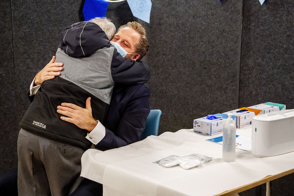 'Fred was zo blij, in al zijn onschuld gaf hij minister De Jonge een ...