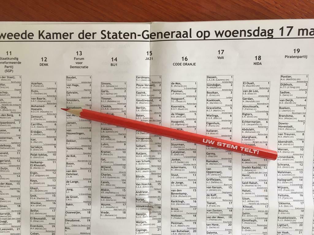 Zij bieden hun stempotlood te koop aan: 'Iemand bood 10 euro, gek hè?'