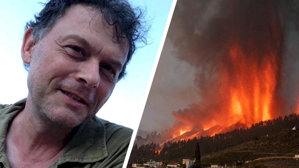 Marcel ziet vulkaan uitbarsten op La Palma, duizenden mensen geëvacueerd