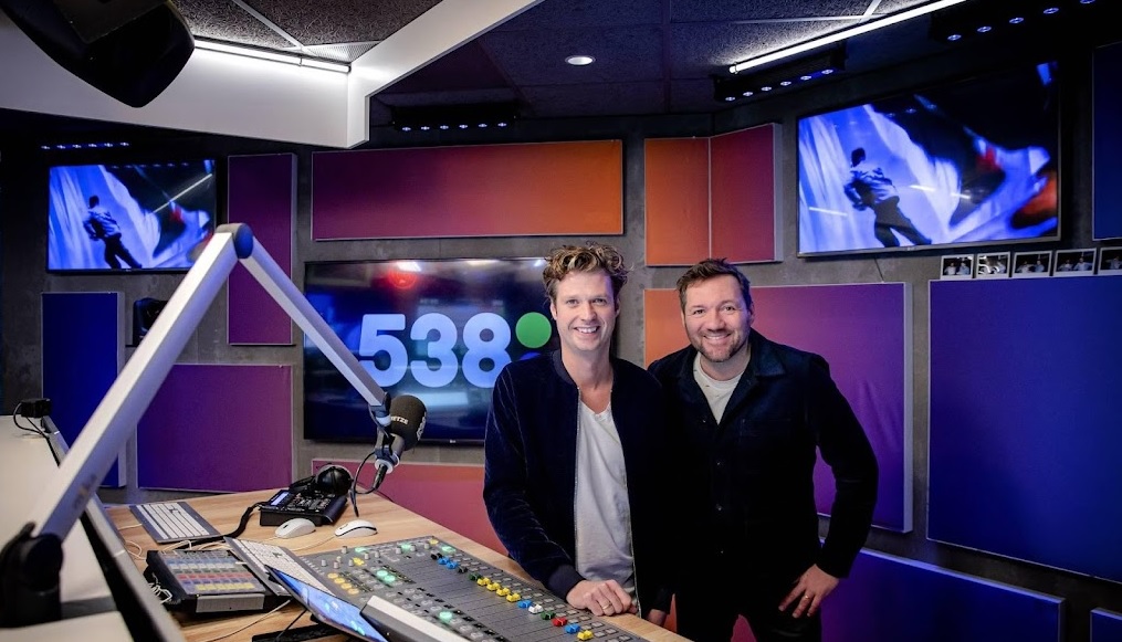 Frank Dane, Wietze en Klaas live vanuit Zandvoort op Radio 538