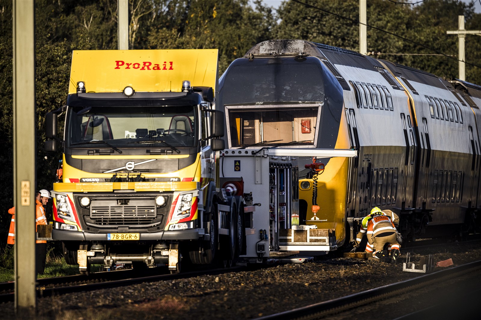 Ontspoorde trein botste mogelijk op spoorstaaf: 'Gelukkig geen ...