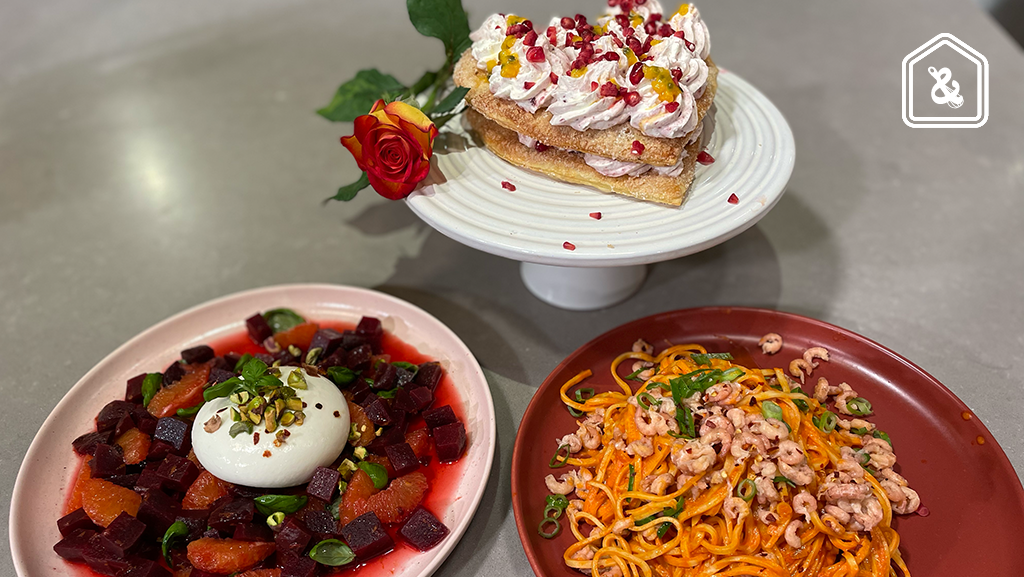 Hugo's valentijnsmenu: 3 gangen diner mét een heerlijk toetje